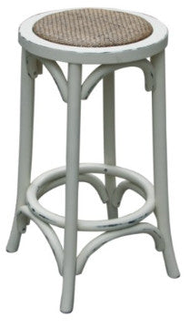 Hamptons stool - white – INTERIOR COLLECTIONS